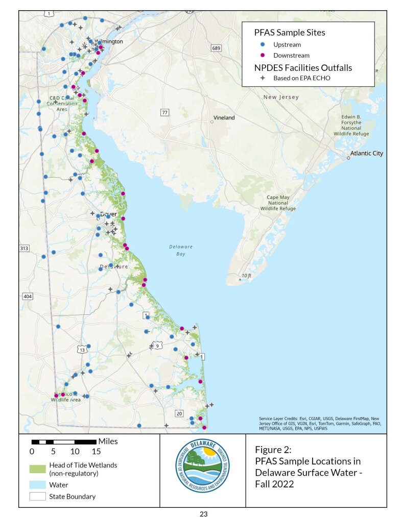 Report: Six Delaware waterways deserve priority forever chemical ...