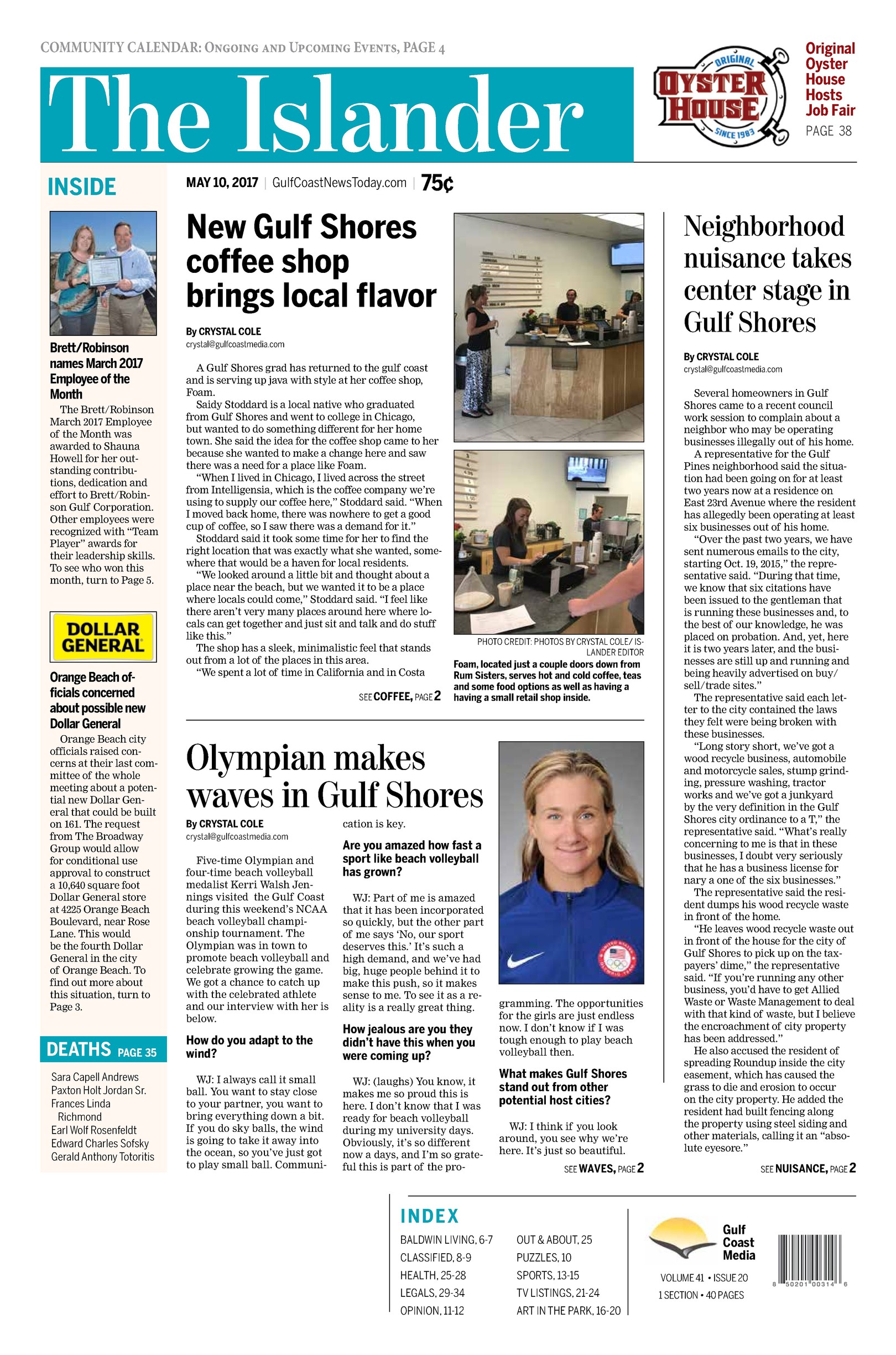 Gulf Coast Media | The Islander May 10, 2017