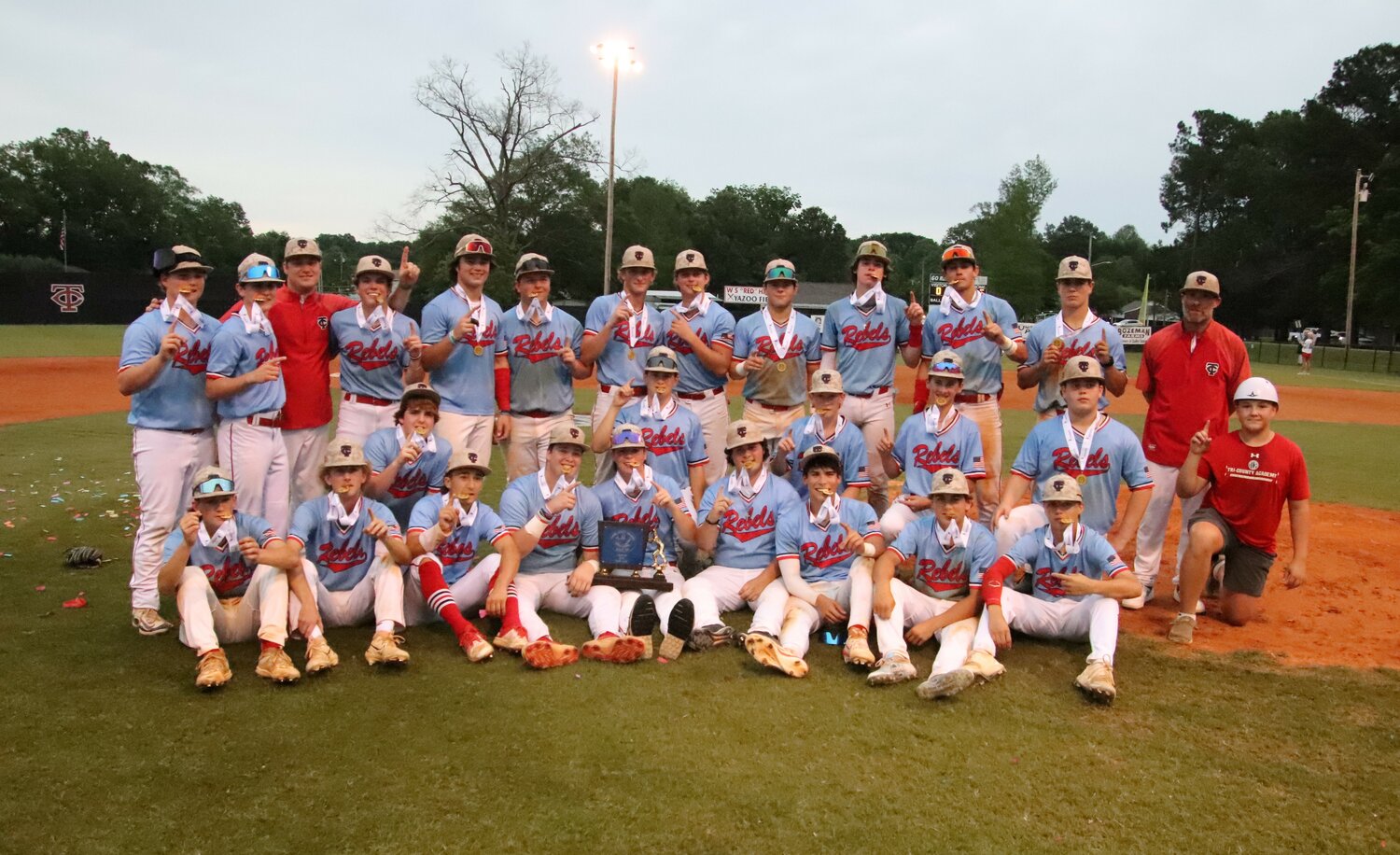 Tri-County Academy baseball wins state championship