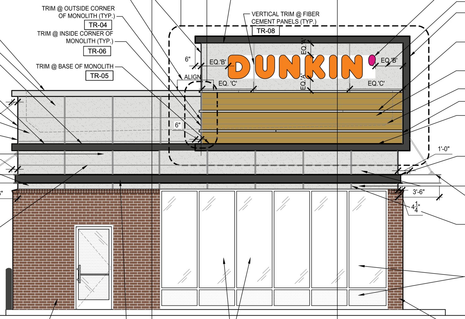 Aldermen table Dunkin’ design plans