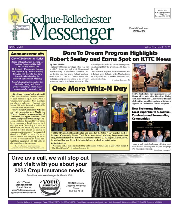 2024 HVL JV Conference Tournament Results for Goodhue - Goodhue ...