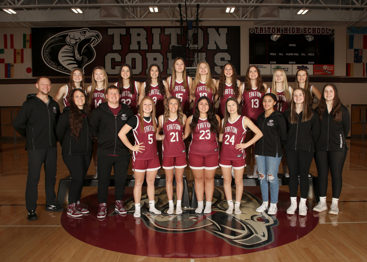 2023-2024 Triton Girls Basketball - West Concord Messenger