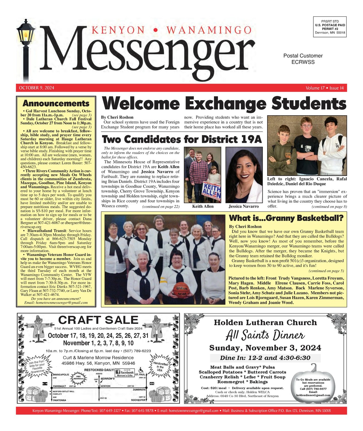 E-Editions - Wanamingo Messenger