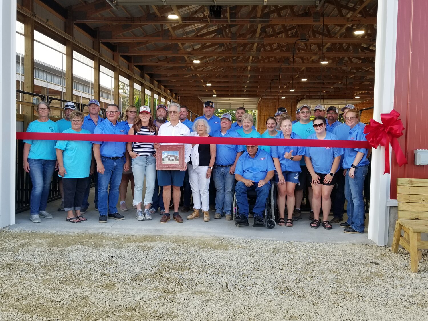 Ribbon Cutting Officially Dedicates New County Fair Livestock Buildings ...