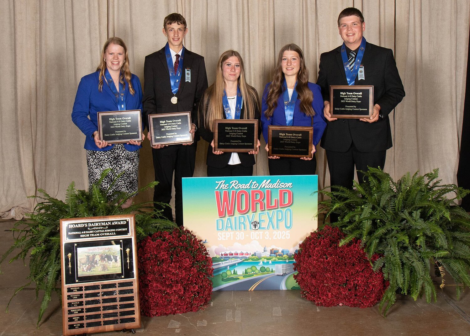 Wabasha County 4H Dairy Judging Team Places First at World Dairy Expo ...