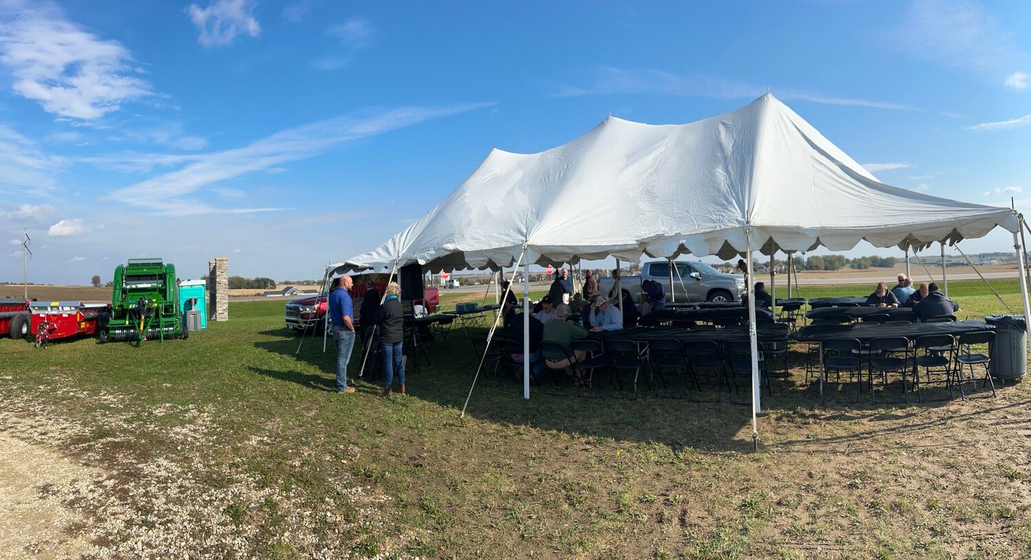 Q-Media Harvest Lunch Held at Lodermeier Implement - Goodhue ...