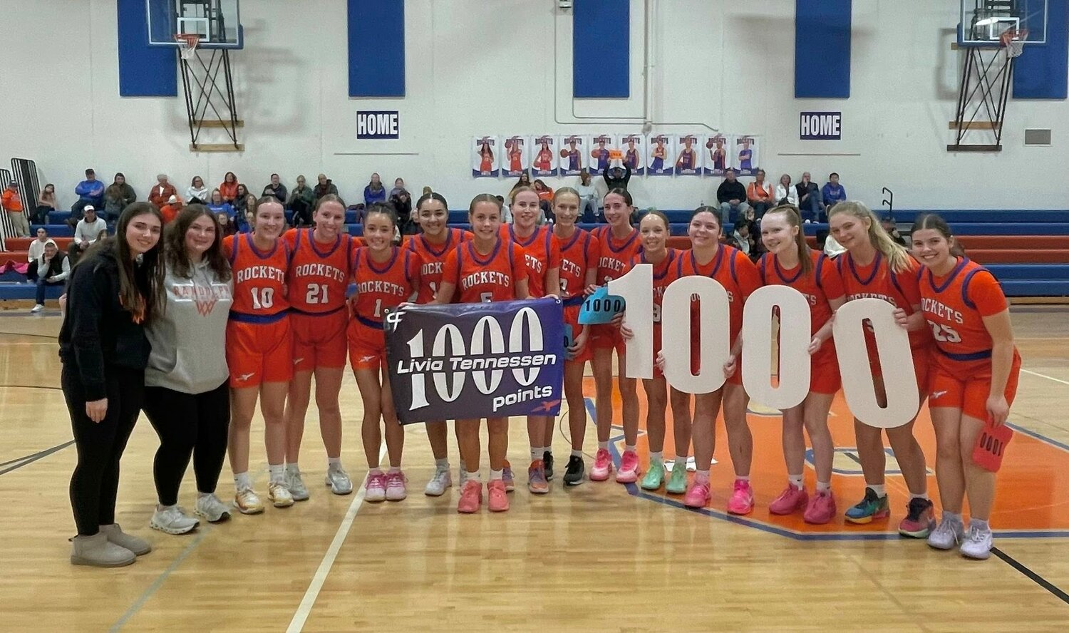Congratulations to Liv Tennessen for joining the 1,000 points club! We ...
