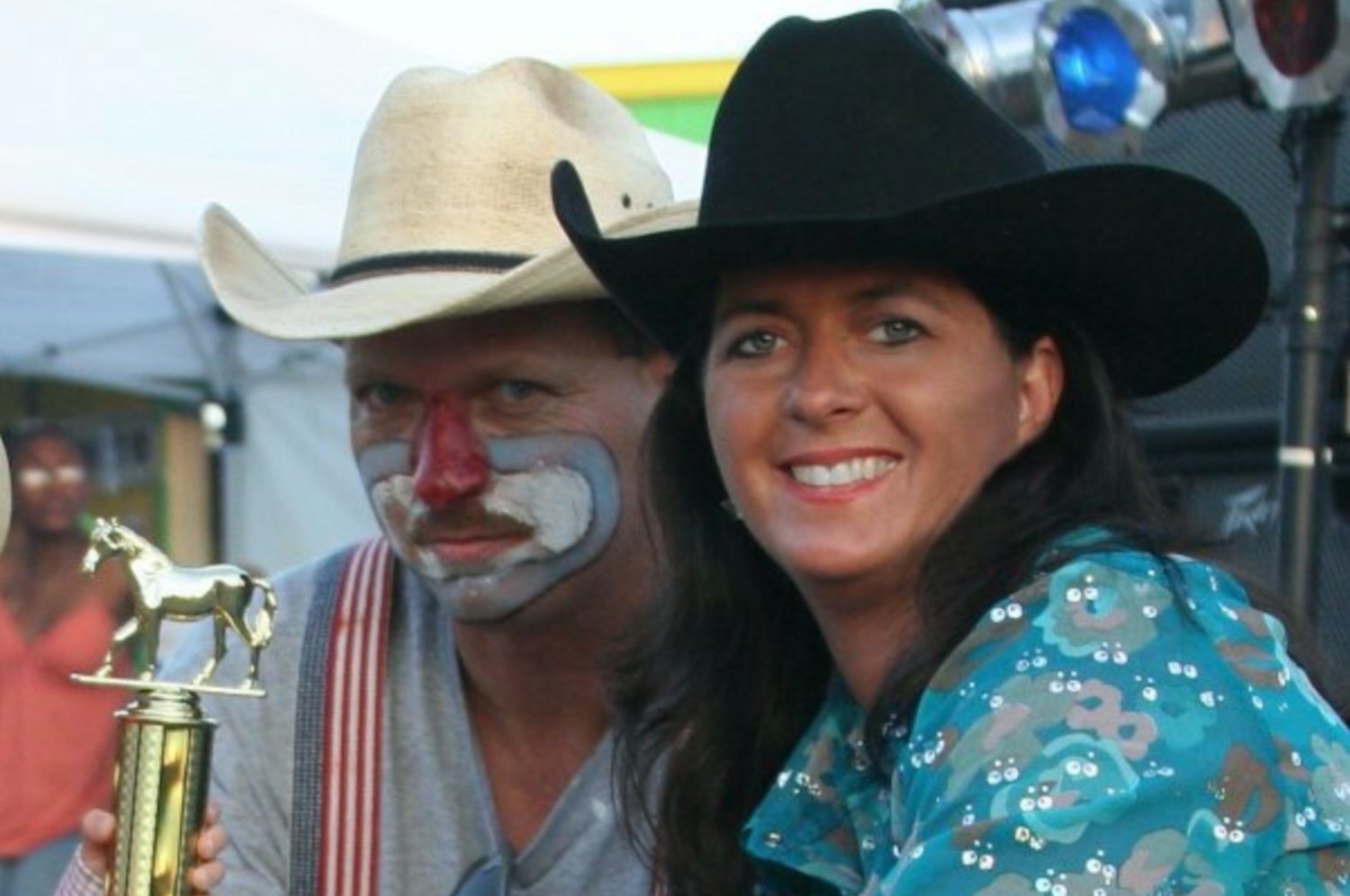 PFD firefighter is a rodeo clown