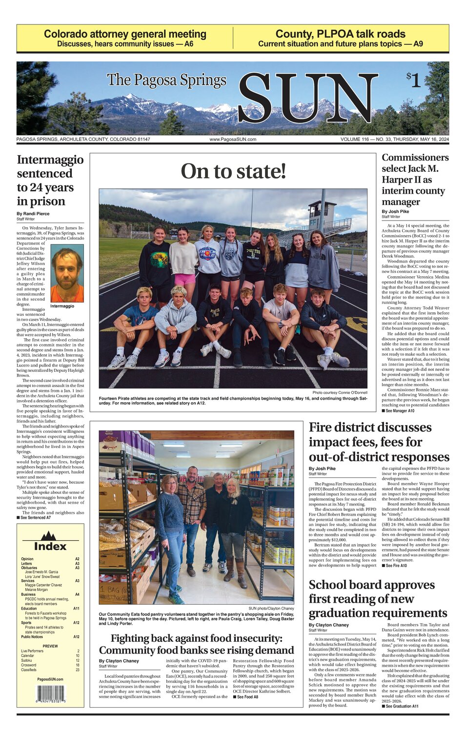 May 16, 2024 - The Pagosa Springs Sun