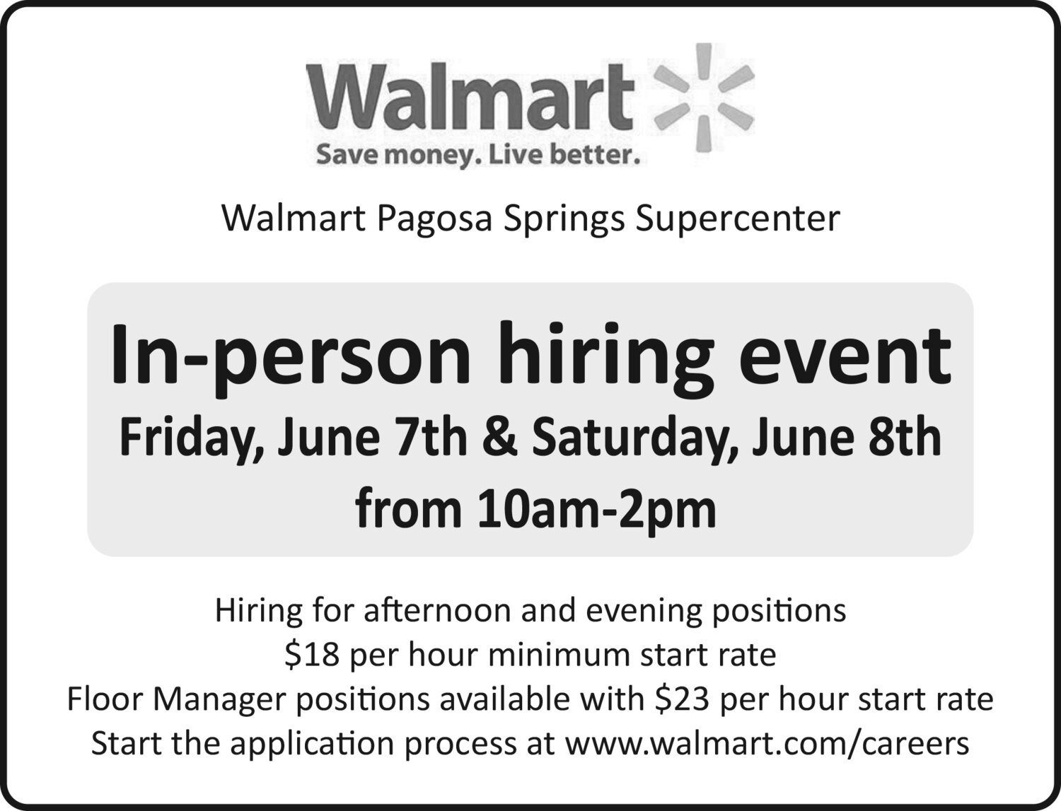 Help Wanted - The Pagosa Springs Sun