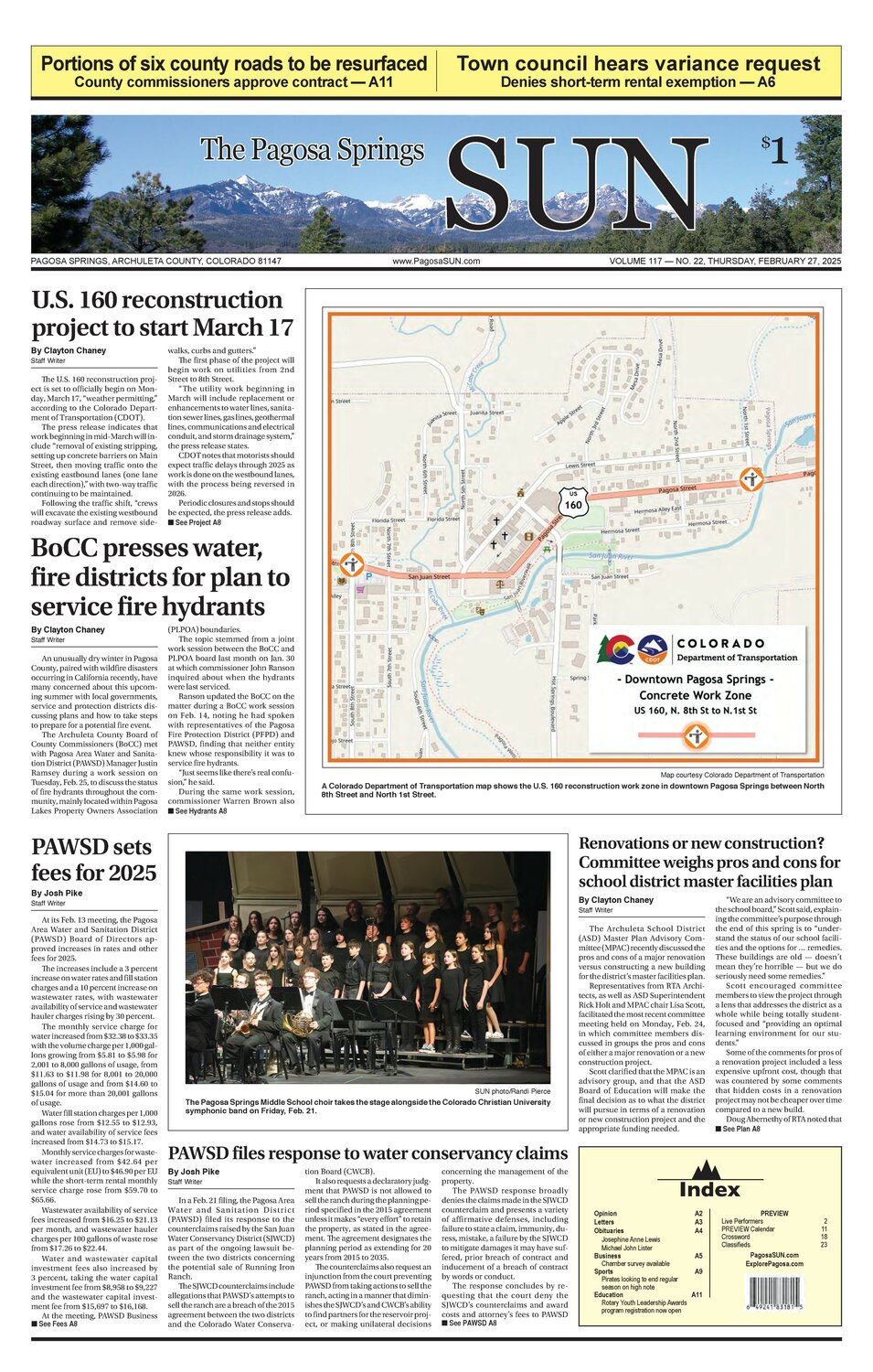 Feb 27, 2025 - The Pagosa Springs Sun