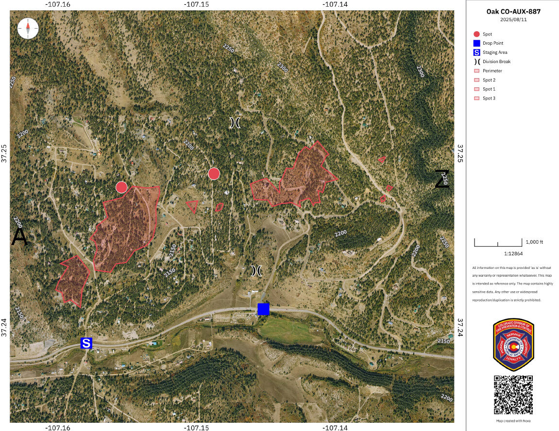 Oak Fire updates - The Pagosa Springs Sun