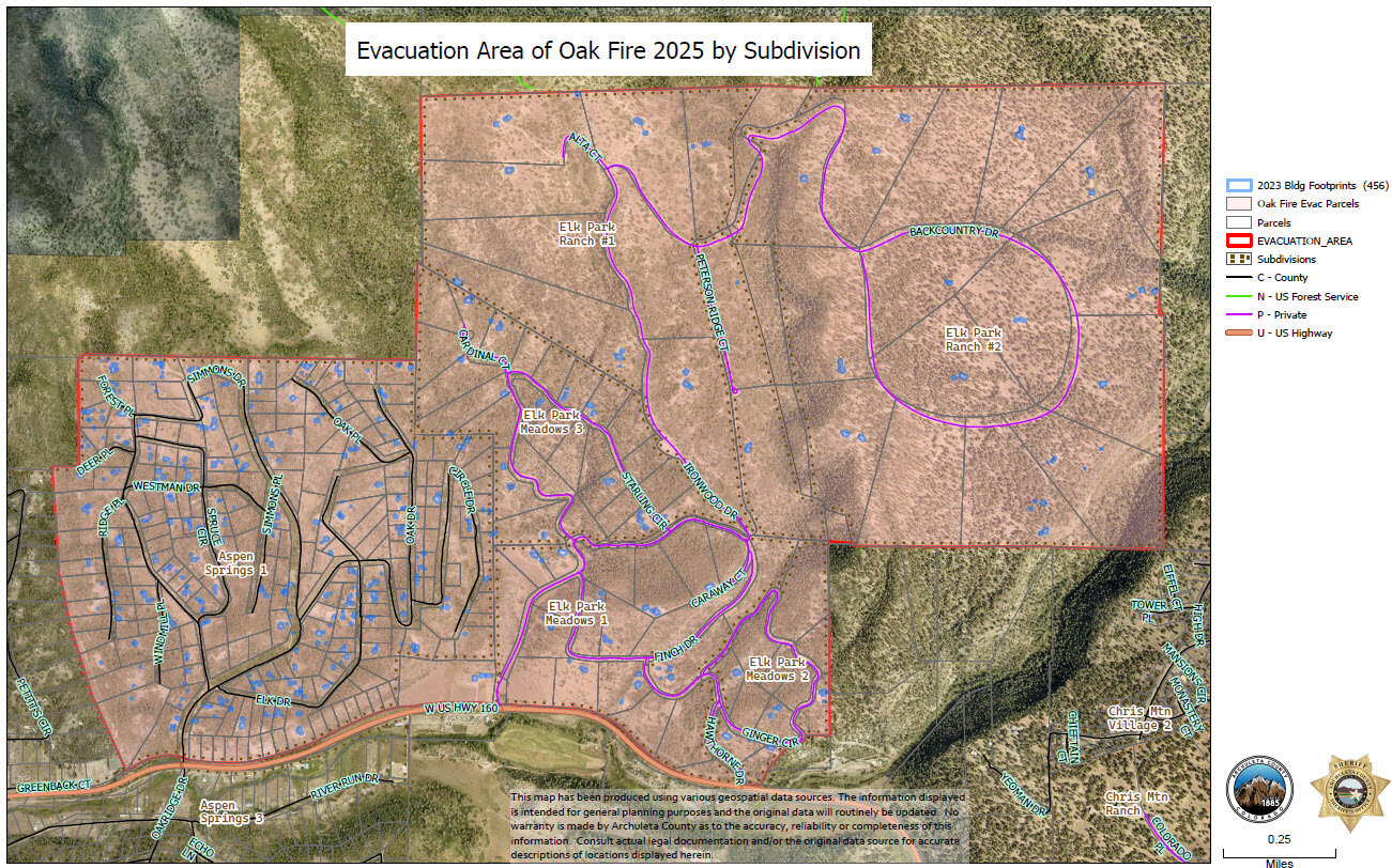 Oak Fire updates - The Pagosa Springs Sun