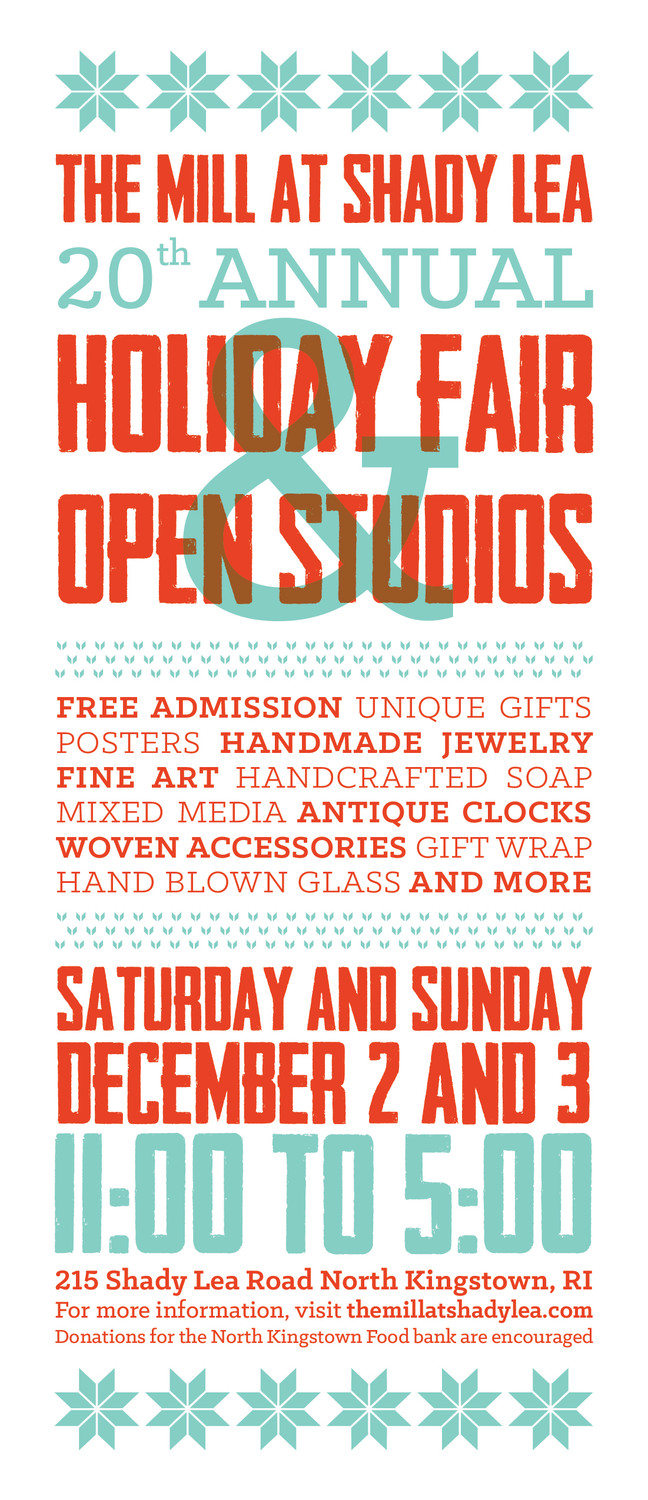 The Mill at Shady Lea - Holiday Fair | Providence Media