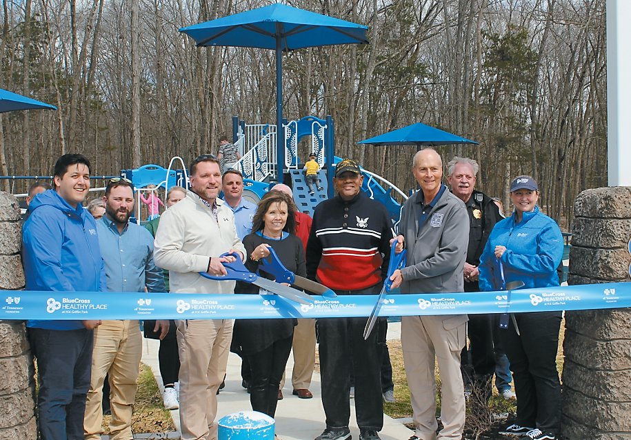 PLAYGROUND RIBBON CUTTING - Shelbyville Times-Gazette