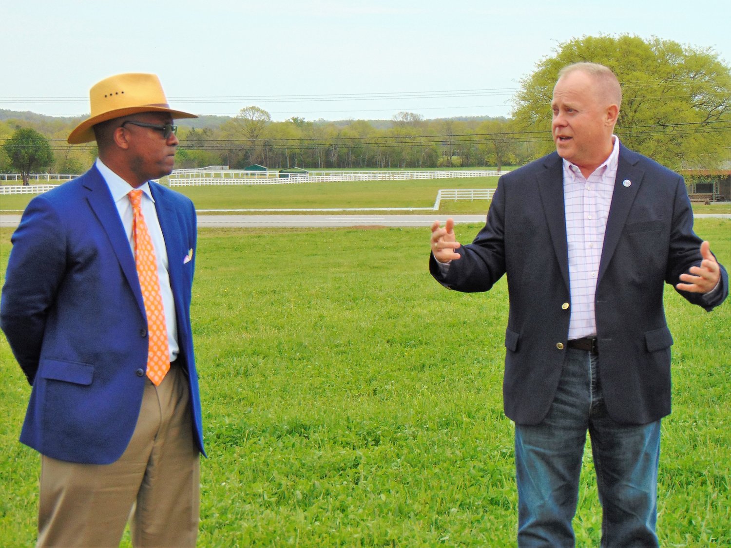 Hooper, Graham talk industry - Shelbyville Times-Gazette