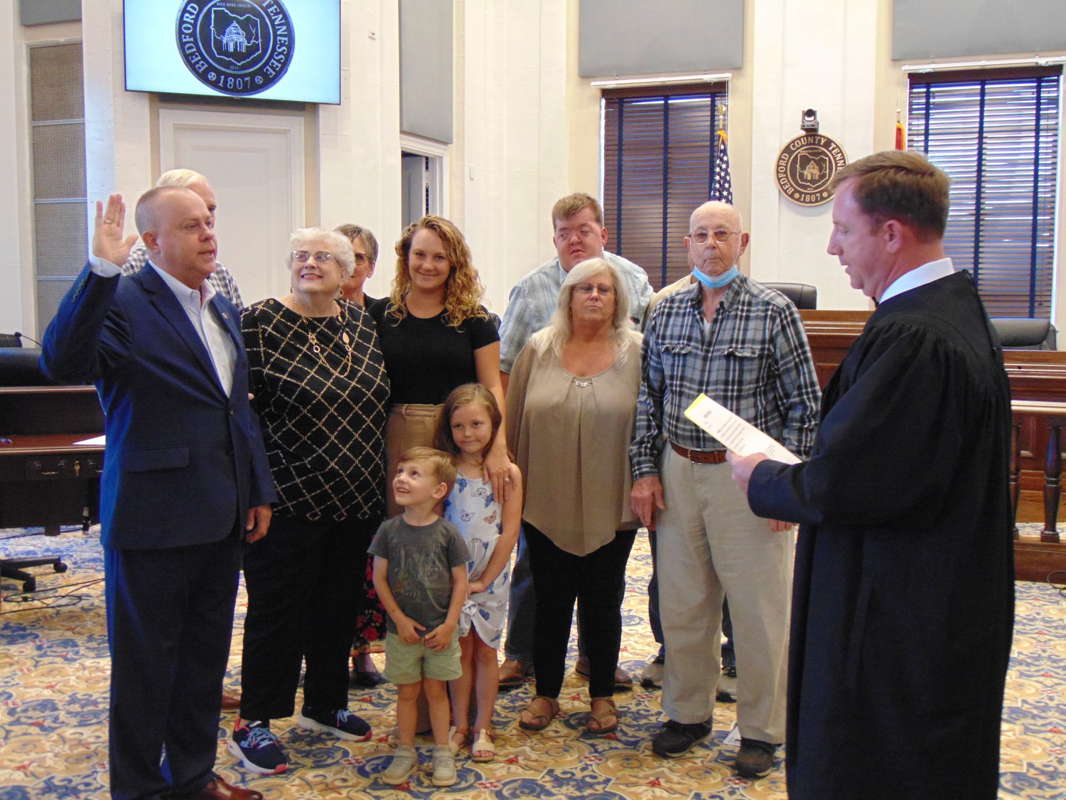 County officials sworn in - Shelbyville Times-Gazette