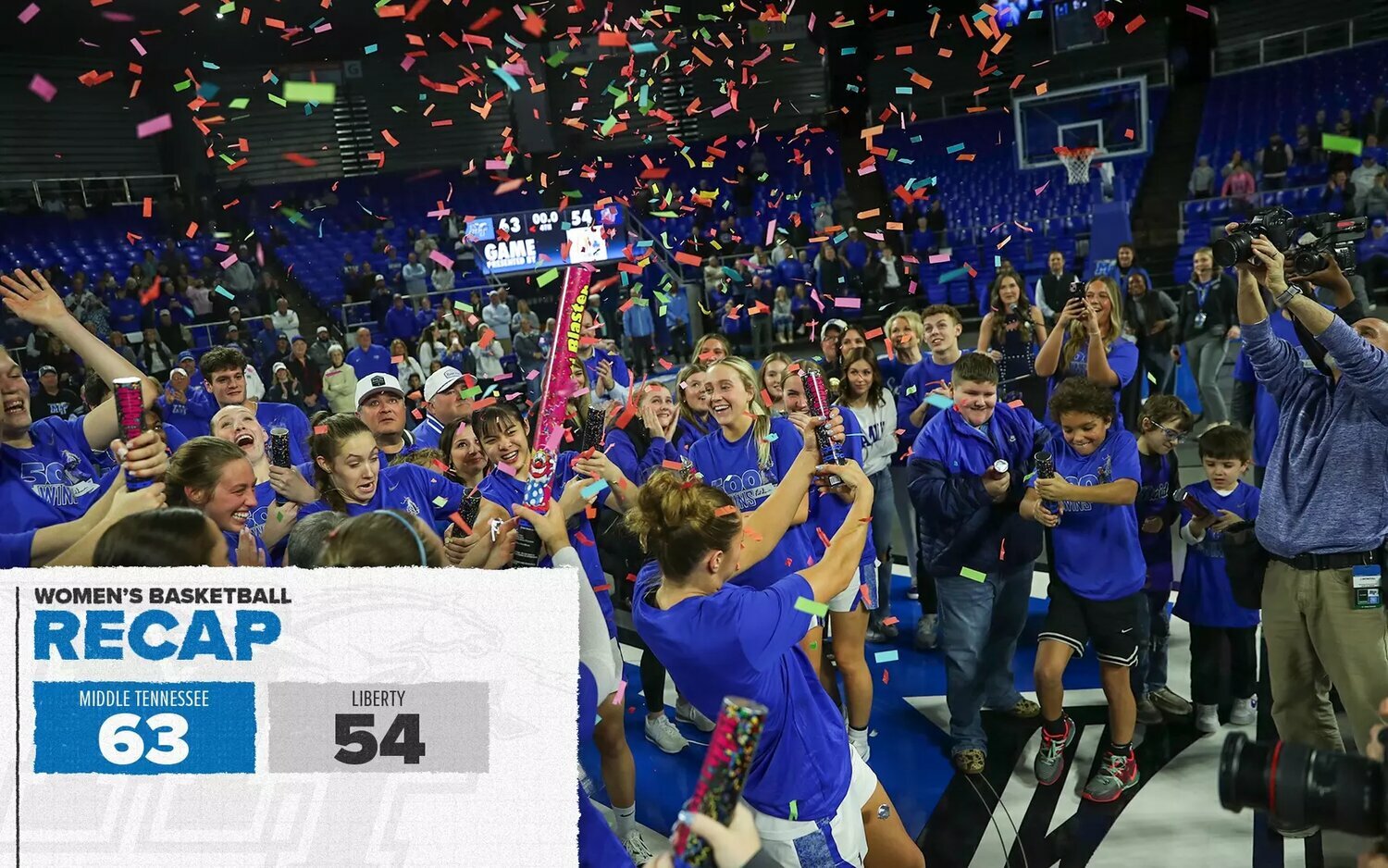 Coach Insell reaches 500th career win as Blue Raiders best Liberty ...