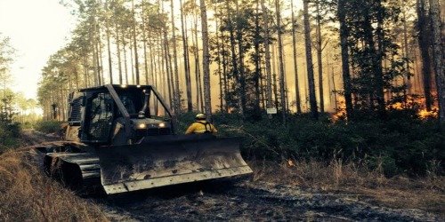 Firefighters Monitoring Maytown Spur Fire | WNDB - News Daytona Beach