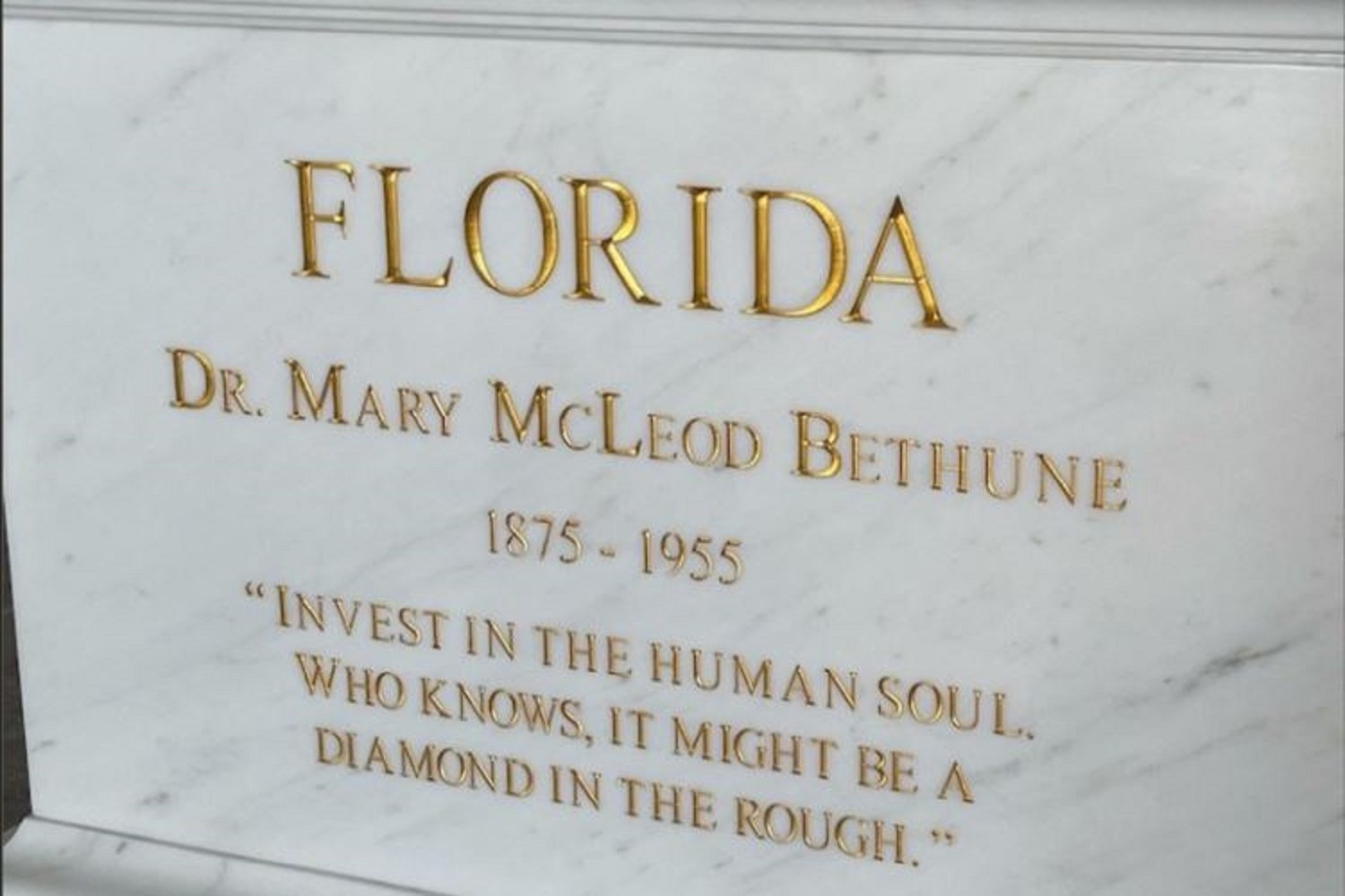 Tickets Needed To View Dr. Mary McLeod Bethune Statue | 103.3 The Vibe