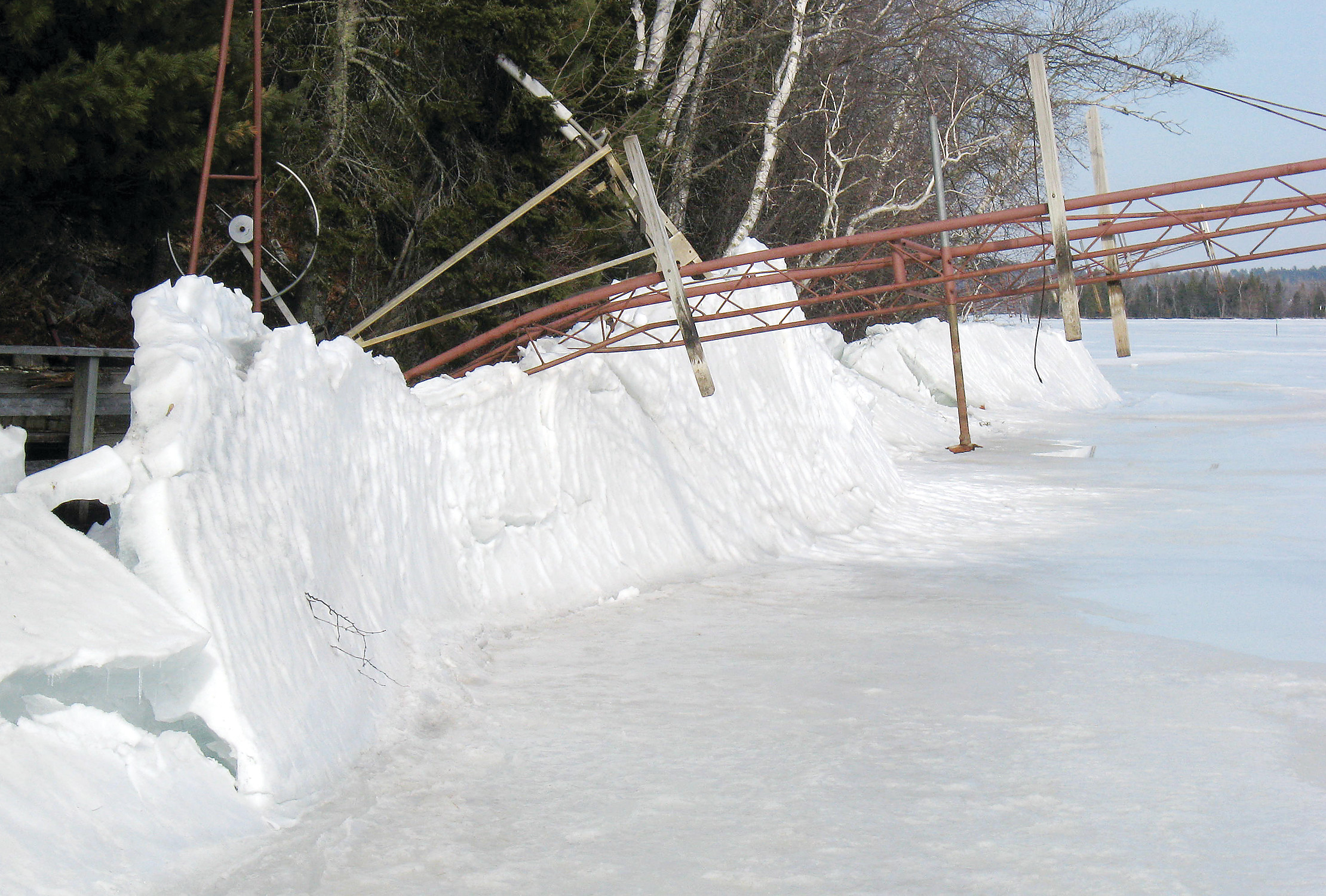 Ice damage extensive - The Timberjay